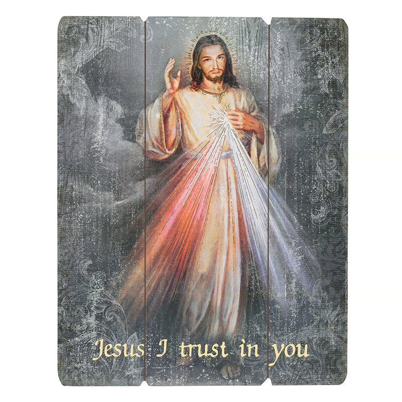 Divine Mercy Pallet Sign – Catholicshoppingplace.com